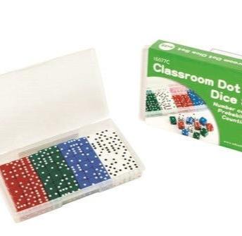 Classroom Dot Dice Set | Hands-On Numeracy & Early Maths Skills ...
