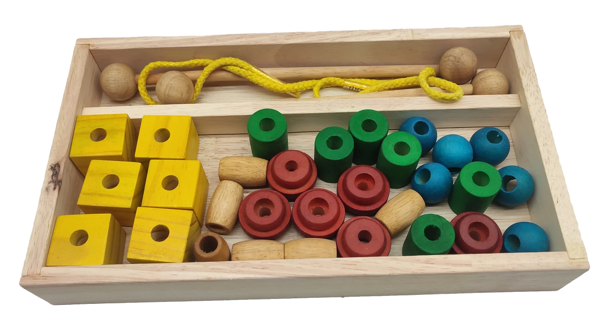 Bead Box Toy | Creative Sorting, Counting & Fine Motor Skill – Primary Toys