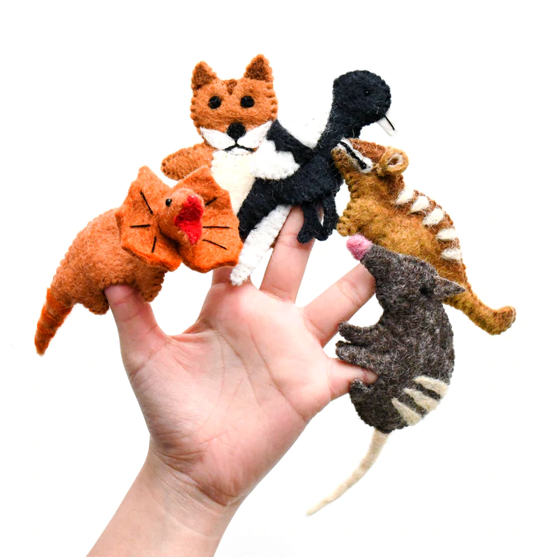Australian Animals - Finger Puppet Set – Primary Toys