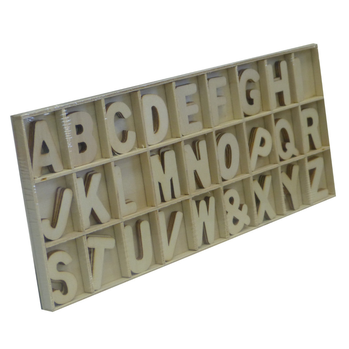 Wooden Alphabet Craft Kit – Primary Toys